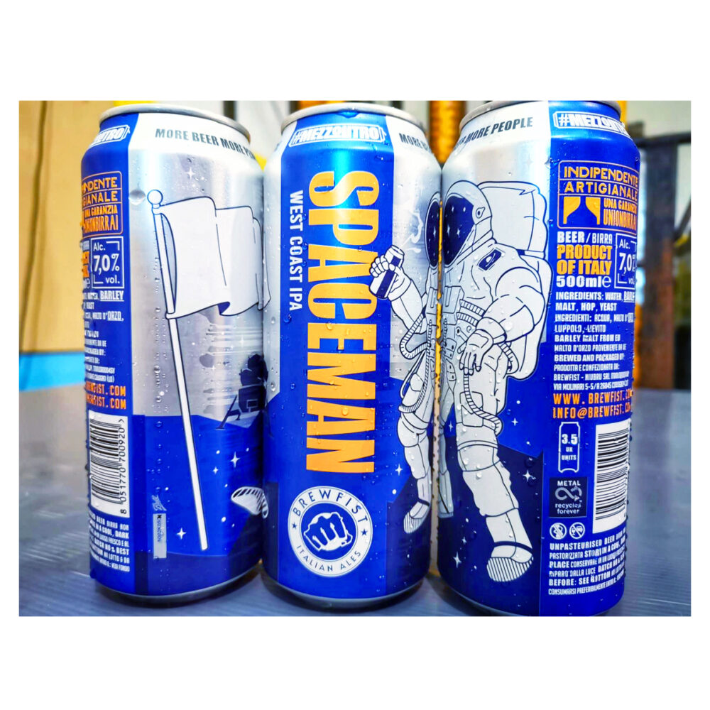BREWFIST Spaceman IPA 50 CL lattina - Superfood